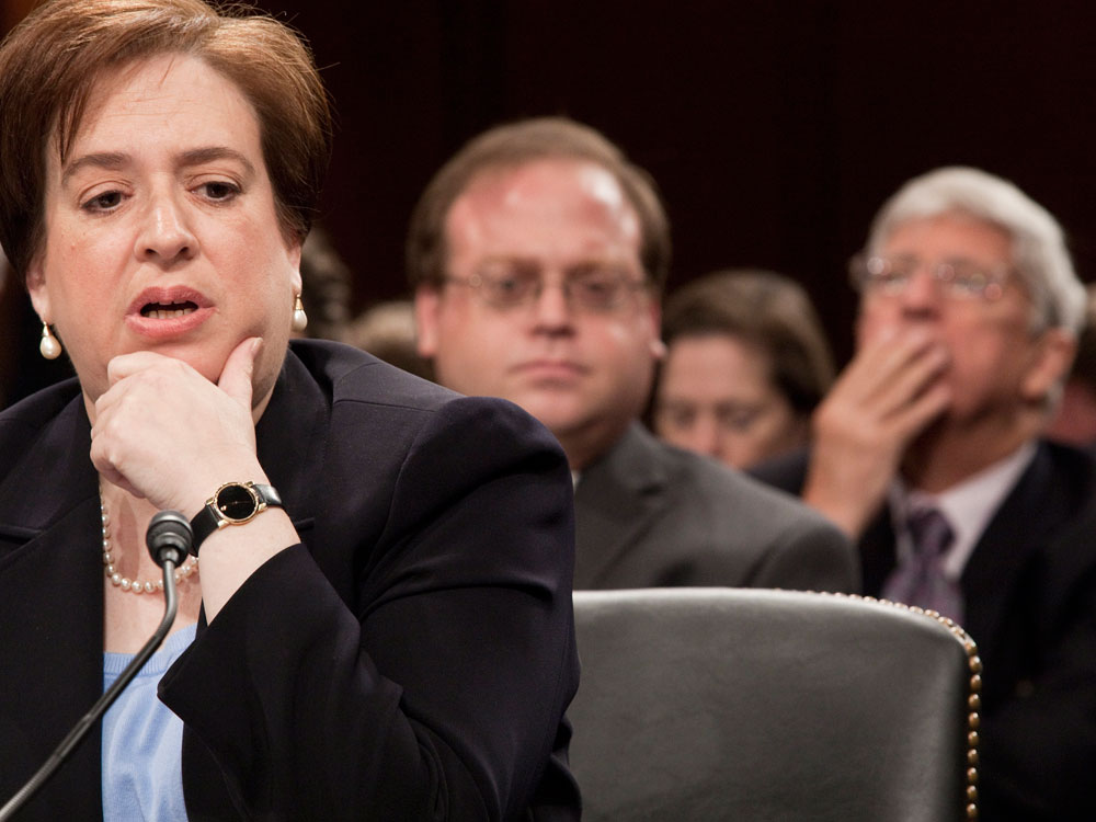 High Stakes, But No High Drama At Kagan Hearings : NPR