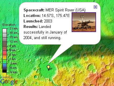 Spirit Spacecraft Images Of A Mer