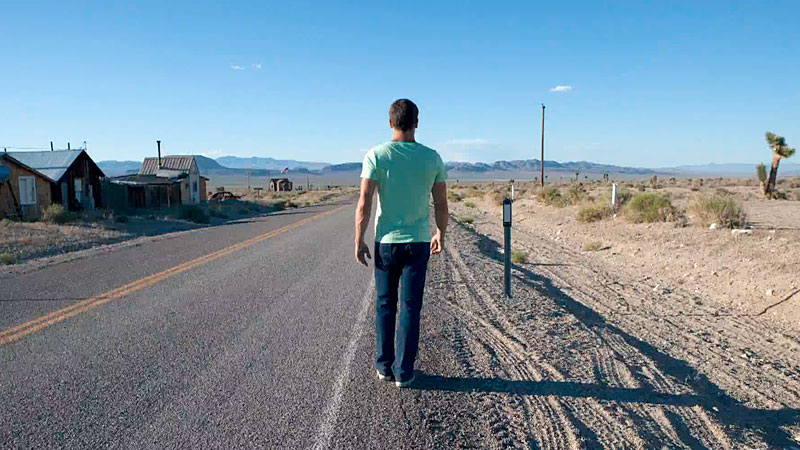 Viral Video: Guy 'Walks' Across America : The Picture Show : NPR