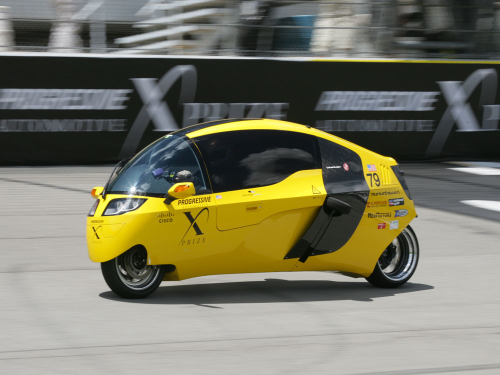 X Prize Marks Fuel-Efficiency Spot For Future Cars : NPR