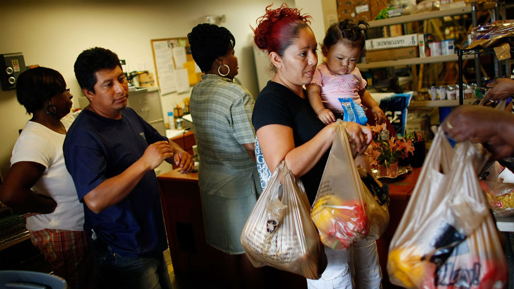 Poverty Rise Stirs Debate Over Aid Programs : NPR