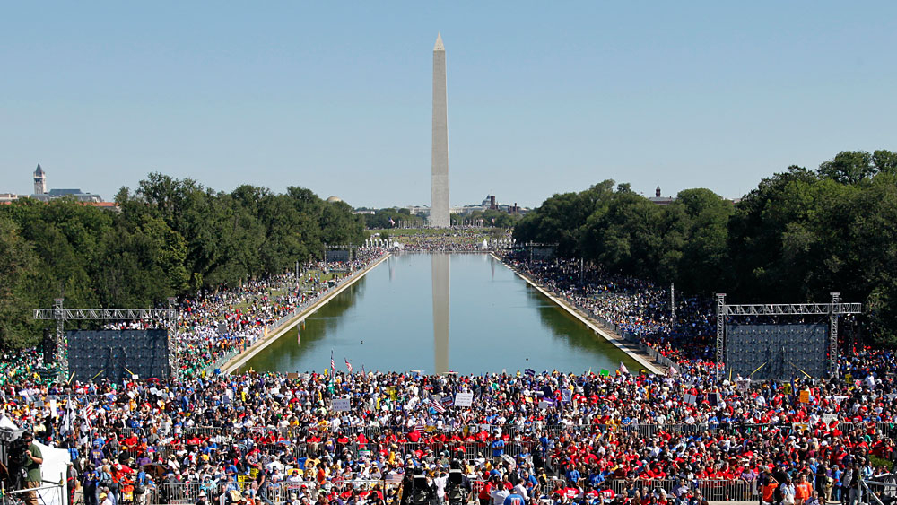 One Nation Rally Energizes Labor, Civil Rights Groups : NPR