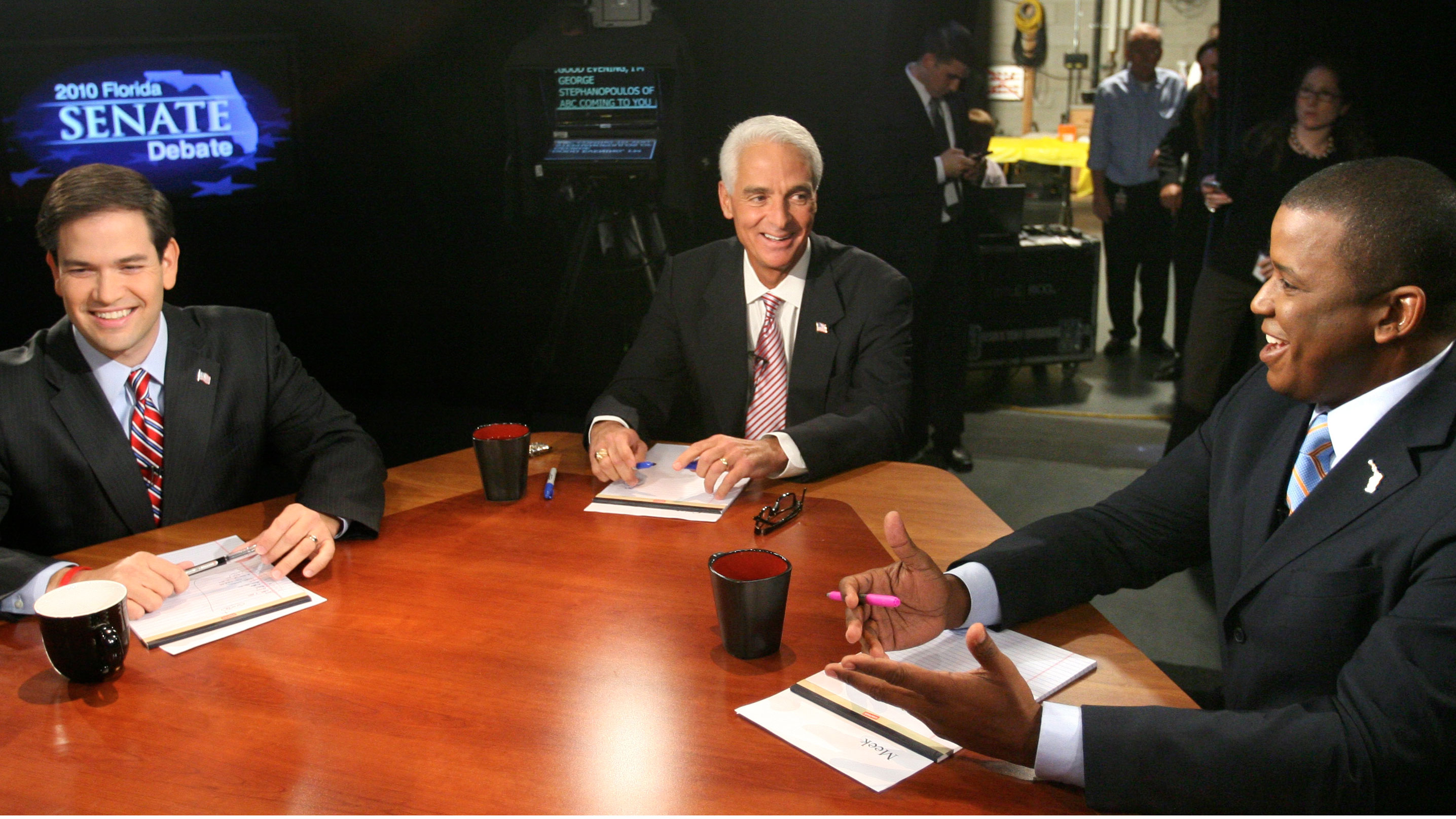 A Lively First Debate For Florida's 3 Senate Hopefuls : NPR