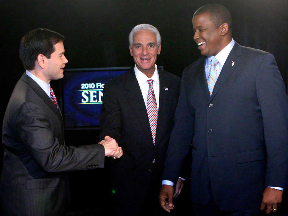 A Lively First Debate For Florida's 3 Senate Hopefuls : NPR