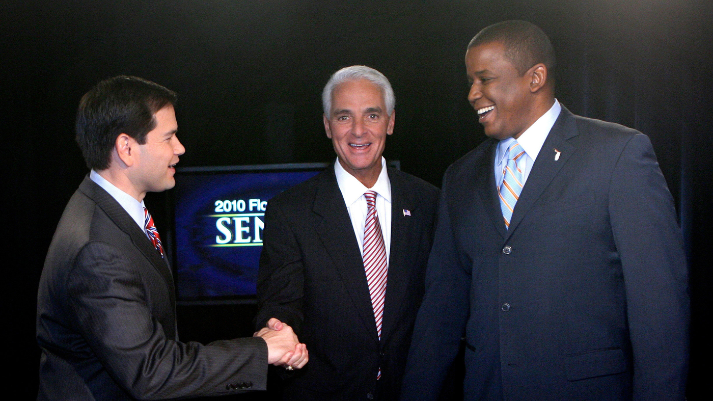 A Lively First Debate For Florida's 3 Senate Hopefuls : NPR