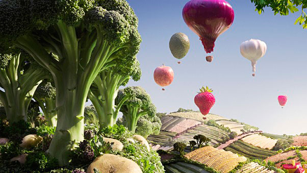 Food Photo Friday: Carl Warner's Edible Landscapes : The Picture Show : NPR