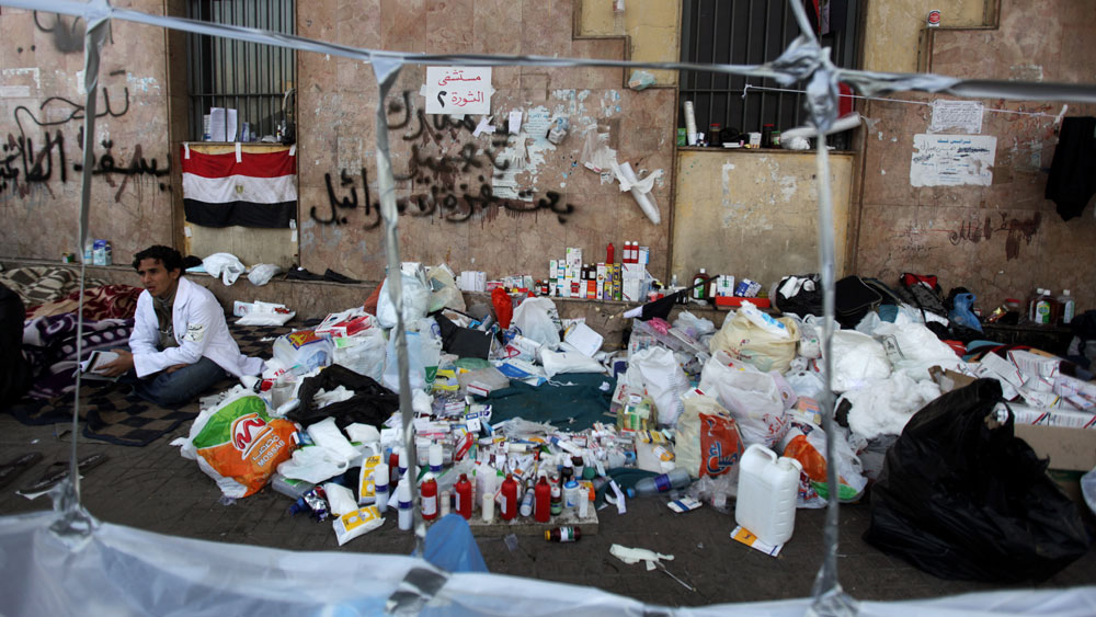 Labor Strikes Add To Pressure On Egypt's Leaders : NPR