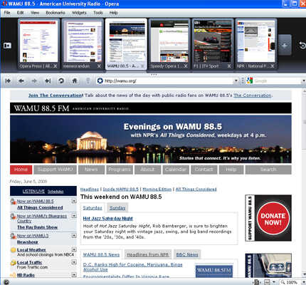 Opera 10 Beta Looks Good : All Tech Considered : NPR