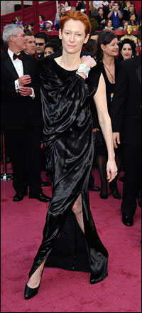 BPP Oscar Caption Contest: Tilda Swinton : The Bryant Park Project : NPR