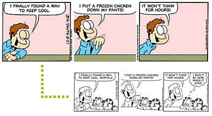 'Garfield Minus Garfield': What's A Cat Comic Without A Cat? : NPR