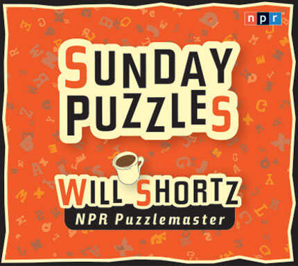 The Sunday Puzzle: Greatest Hits : Soapbox : NPR