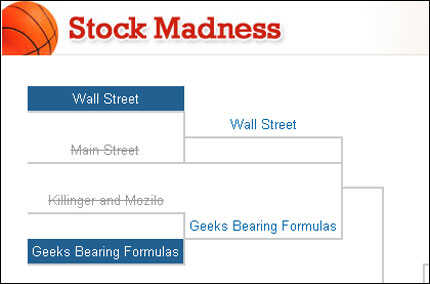 Stock Madness 2009: Who's To Blame? : Blog Of The Nation : NPR