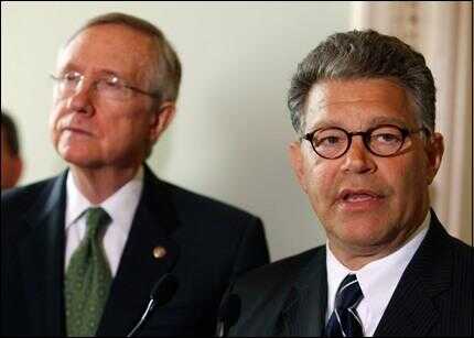 No Jokes As Senator-elect Franken Comes To Washington : The Two-Way : NPR