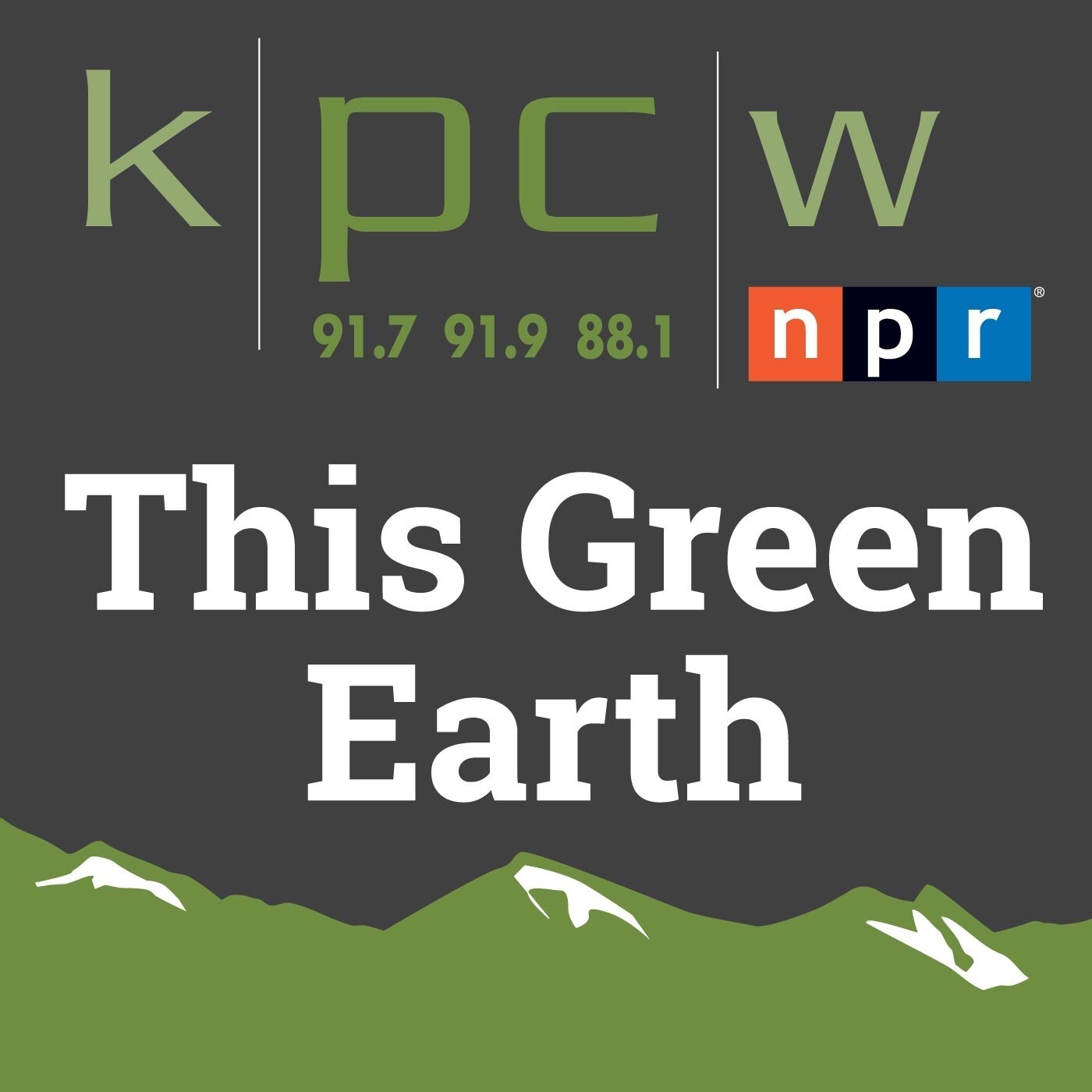KPCW This Green Earth : NPR