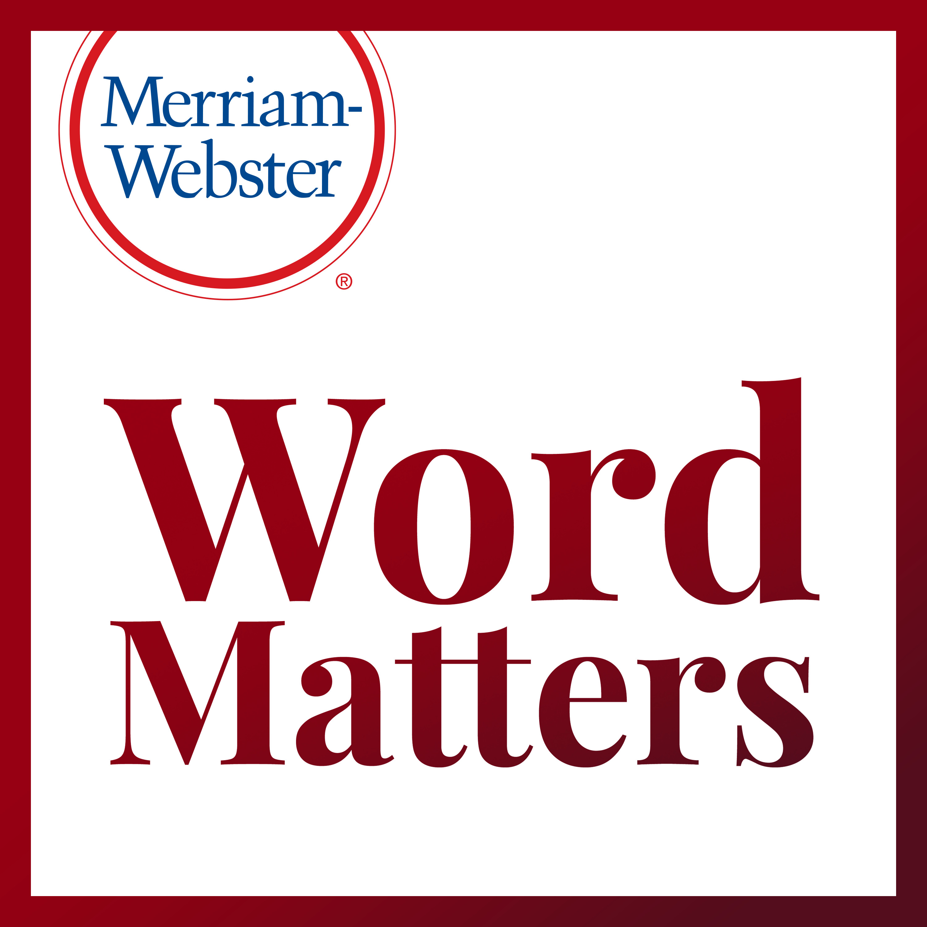 Word Matters : NPR