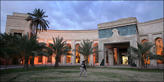 Embassy Construction in Iraq Is Mired in Problems : NPR