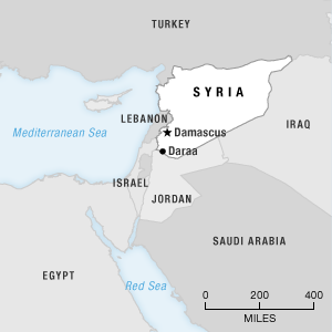 Syria Crackdown Stories Seep Across Border : NPR
