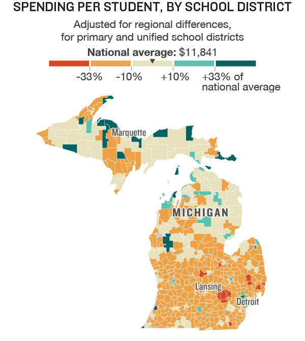 How Much Does It Cost To Educate A Student In Michigan? (Or, In The U.S ...