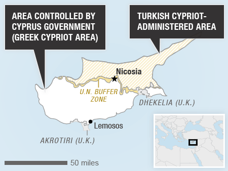 Could The Divided Island Of Cyprus Reunite? : The Two-Way : NPR