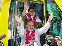 India, Pakistan Restore Kashmir Bus Route : NPR