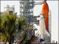 NASA Monitors Sensors as Launch Approaches : NPR