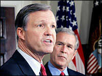 Bush Names California's Rep. Cox to Head SEC : NPR