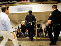 NYC Boosts Subway Security, Cites 'Specific Threat' : NPR