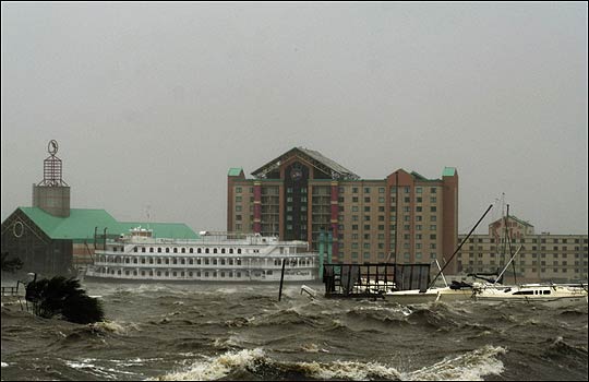 The Scene in Lake Charles, La. : NPR