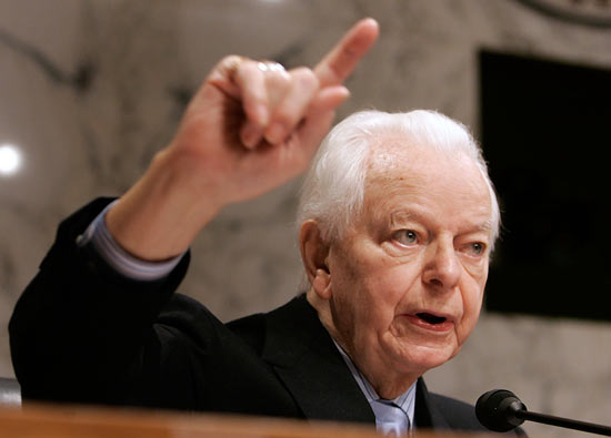 Byrd Now Stands as History's Senior Senator : NPR