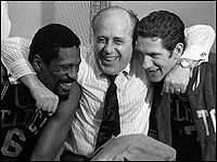 Basketball Guru Red Auerbach Dies at 89 : NPR