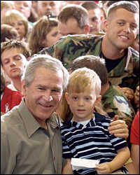 On July 4, Bush Relates Iraq to American Revolution : NPR