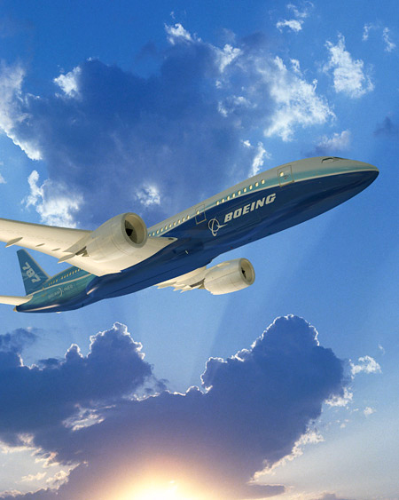 Boeing Unveils New Carbon-Fiber Dreamliner : NPR