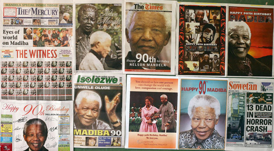 Mandela Celebrates 90th Birthday : NPR