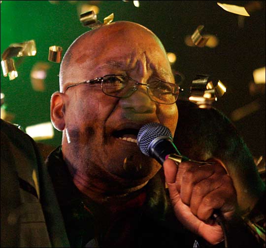 The Many Faces Of South Africa's Zuma : NPR