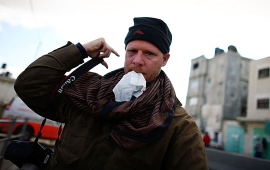 NPR Photographer Gets Close-Up Of Conflict : NPR