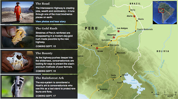 The Amazon Road: Paving Paradise For Progress? : NPR