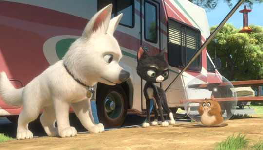 'Bolt': A Show-Biz Hero With More Bark Than Bite : NPR