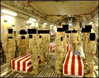 Photos of Caskets Bearing War Dead Released : NPR