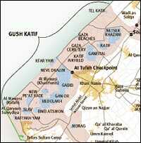 Gaza Settlers Vow to Resist Israeli Withdrawal : NPR