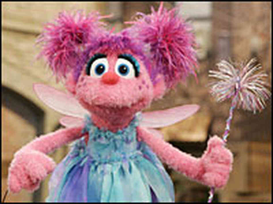 Pink Character From Sesame Street