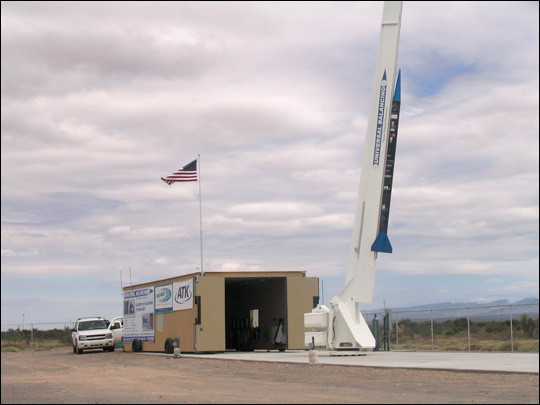 Commercial Space Drive Takes a Stumble : NPR