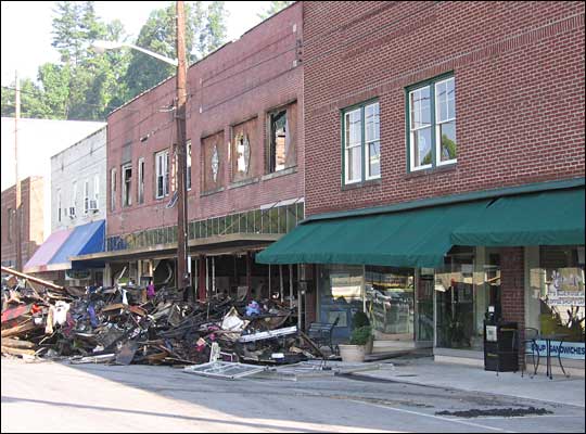 N.C. Town Plagued by Troubles Fights to Rebuild : NPR