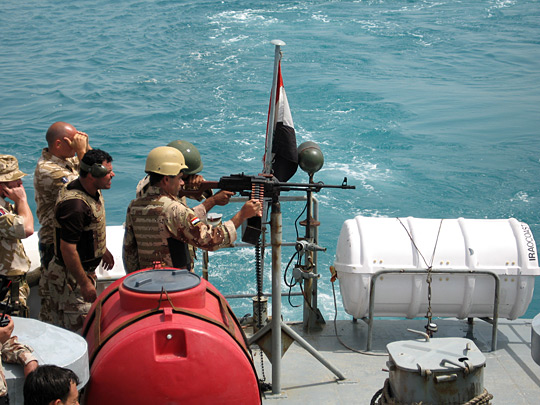At a Tiny Port, Iraqi Navy Learns the Ropes : NPR