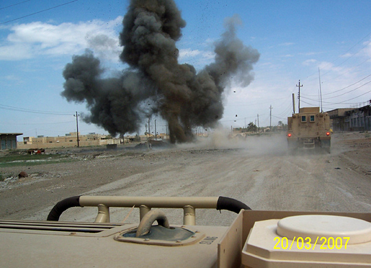 Roadside Bomb Seals Bond for Soldier, Journalist : NPR