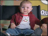 Slate's Ad Report Card: Quiznos' Talking Baby : NPR
