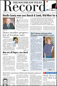 Texas Newspaper Accused of Tort-Reform Bias : NPR