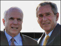 Bush And McCain, A Rivalry — And Codependency : NPR
