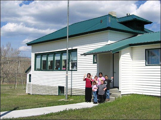 Students Flourish in Gold Creek's One-Room School : NPR