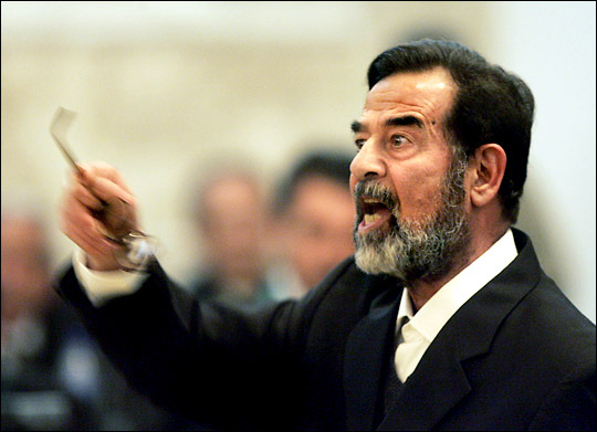 Saddam Takes Stand, Calls Trial a 'Comedy' : NPR