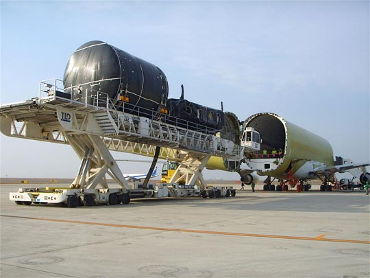 New Cargo Plane Symbolizes Boeing Outsourcing : NPR